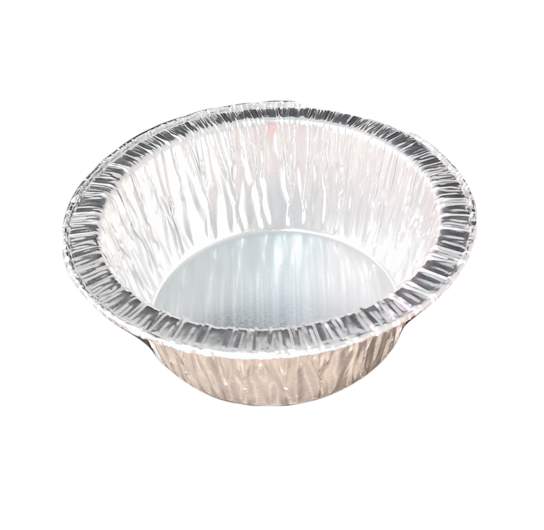 Small Round Pork Pie Foil Containers (165) – Aluminium Pie Foil Cases